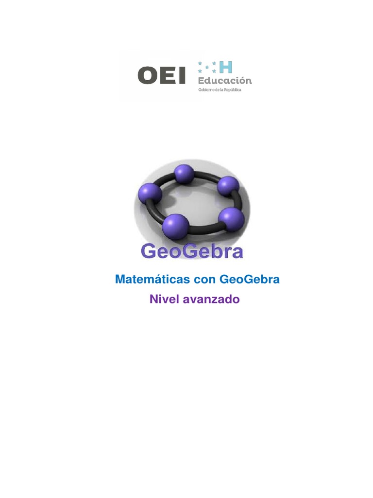 Geogebra Avanzado 1 | PDF | Método de enseñanza | Geometría
