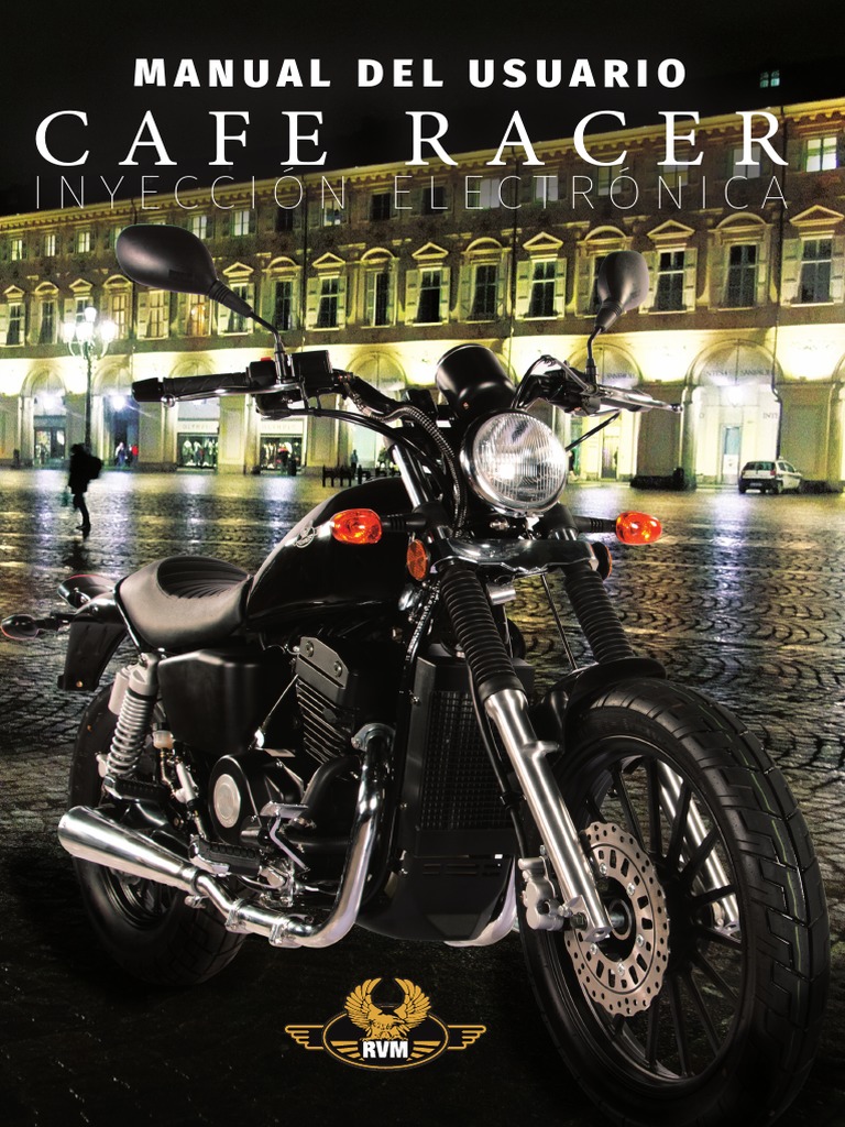Manual Del Usuario Cafe Racer | PDF | Inyección de combustible | Neumático