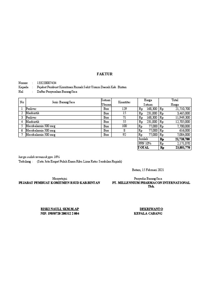 Blud PT Mpi Format | PDF