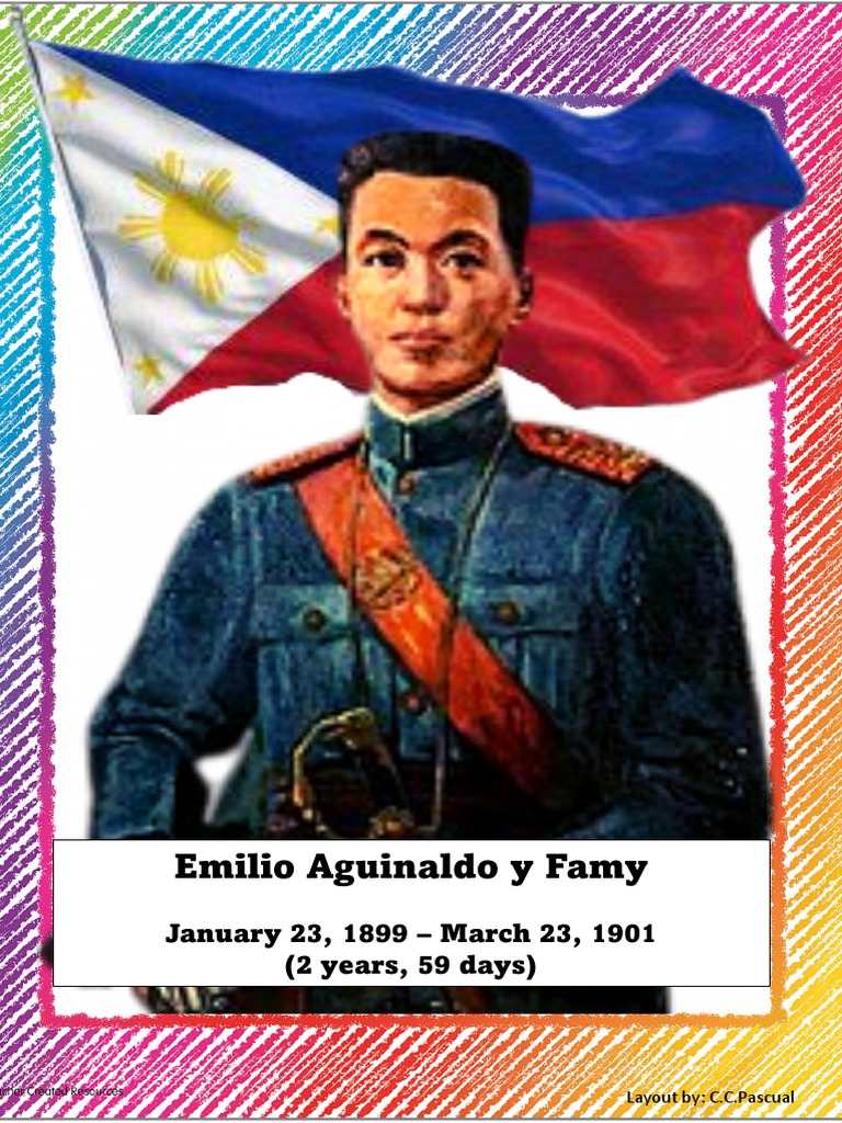 Emilio Aguinaldo: 1st Philippine President | PDF | History
