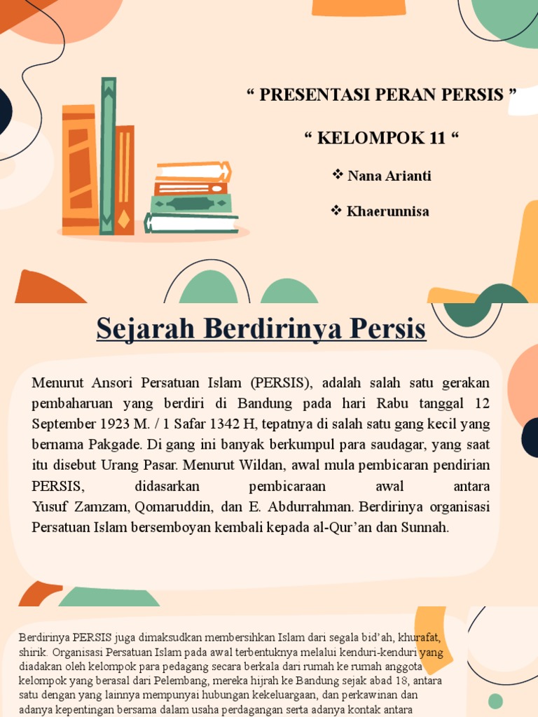 Ppt. Peran Persis | PDF
