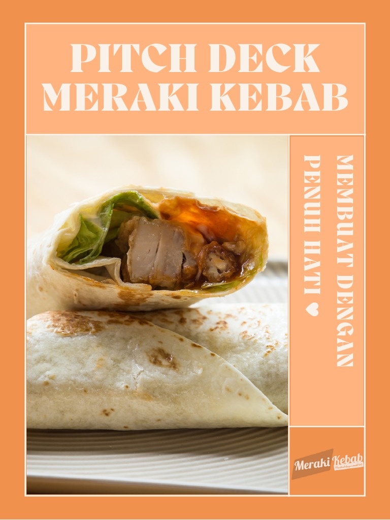 Pitch Deck Meraki Kebab (Booklet) | PDF