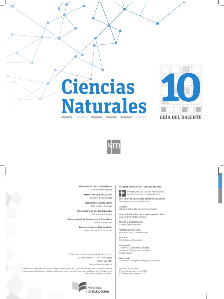 Guía Ciencias Naturales 10mo Grado | PDF | Astronomía | Fuerza