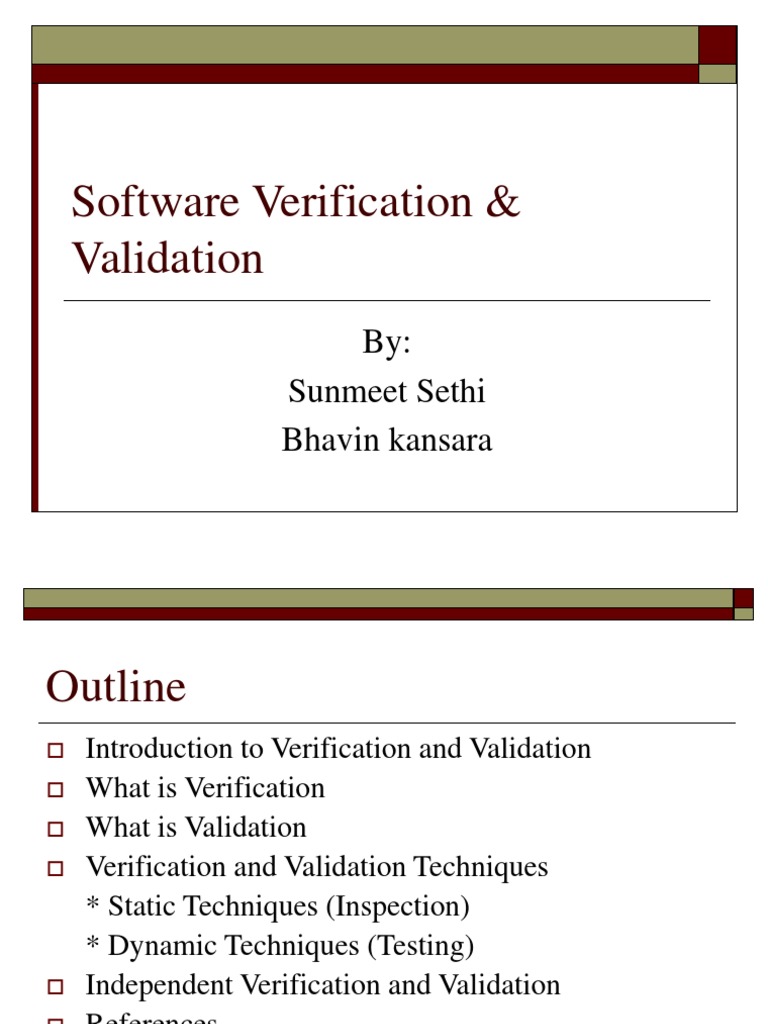 V&V - Testing | PDF | Software Testing | Unit Testing