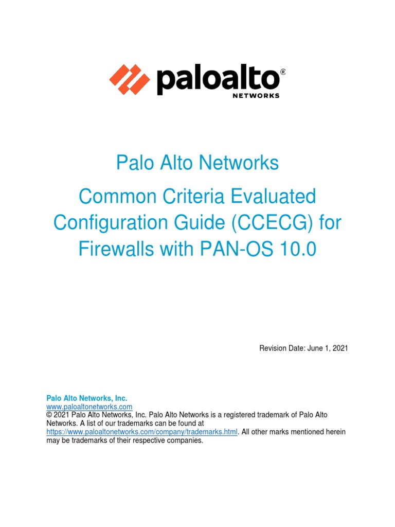 Palo Alto Guide | PDF | Firewall (Computing) | Port (Computer Networking)
