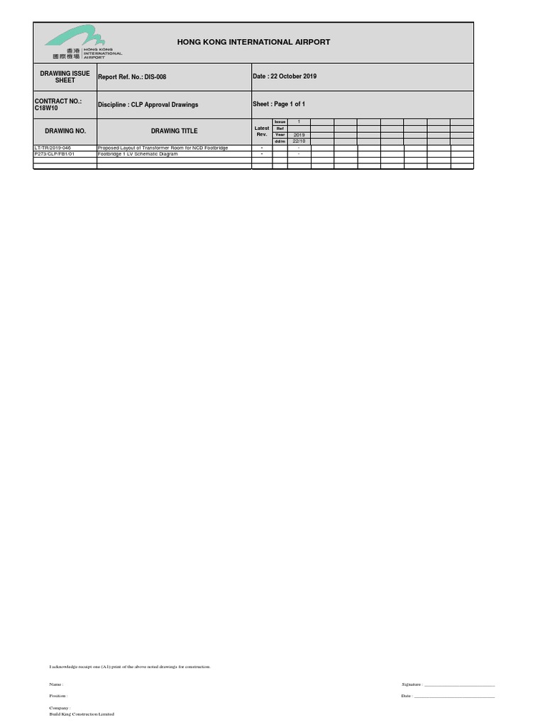C18W10 - Drawing Issue Sheet 008 | PDF | Building Engineering | Structural Engineering