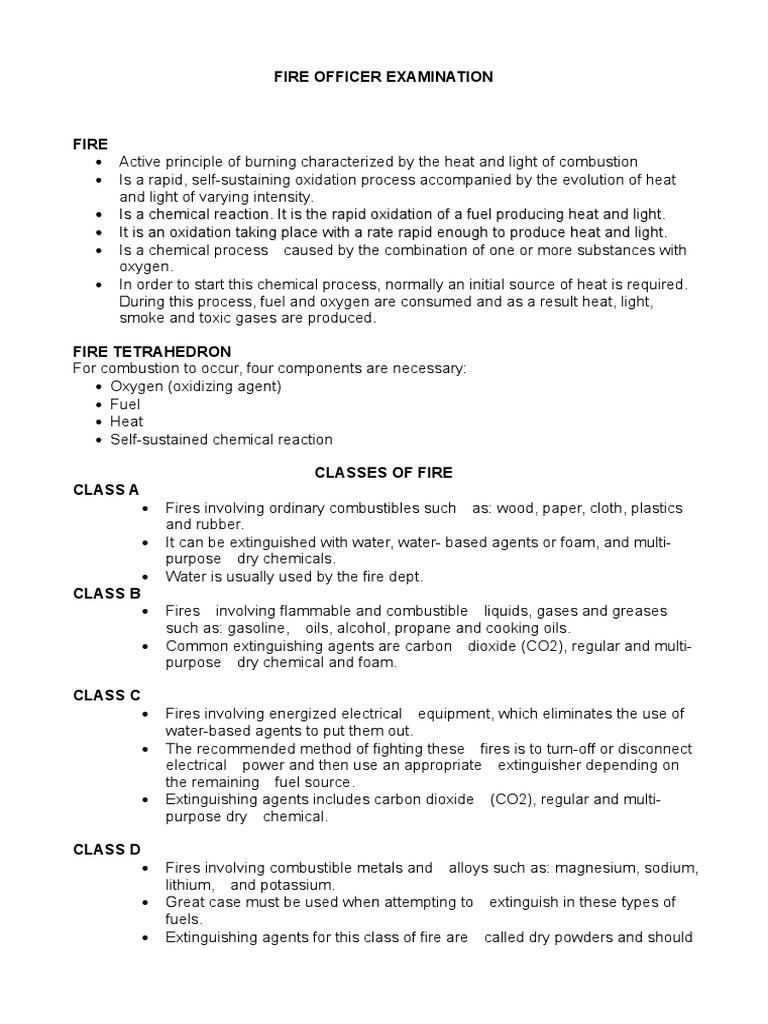 Foe Reviewer | PDF | Fires | Fire Safety