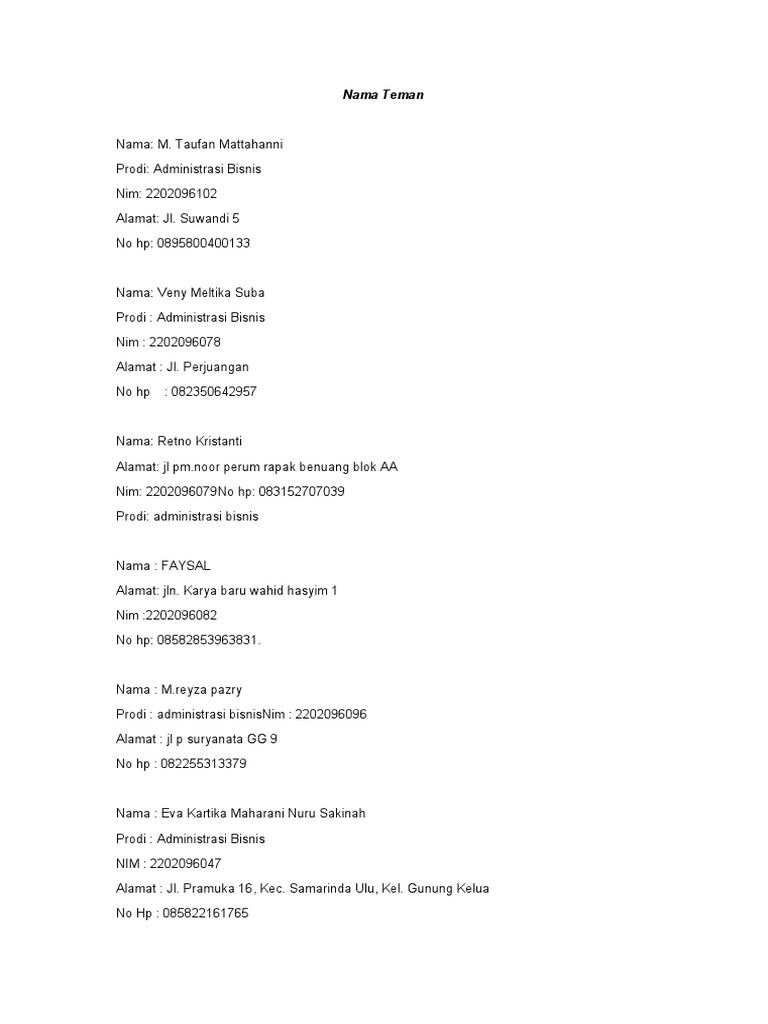 Tugas Pak Zaini | PDF