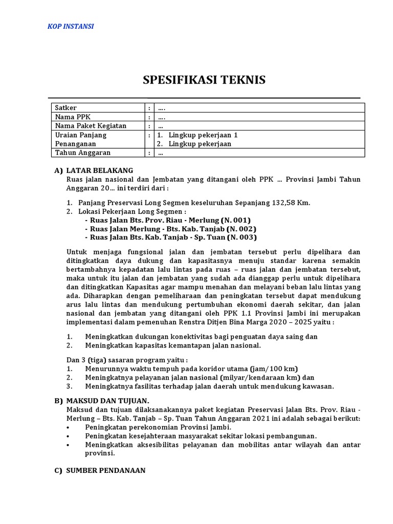 Contoh Spektek | PDF
