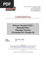 NCR Error Code | PDF | Automated Teller Machine | Error