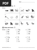 Test Oxford Phonics World 2 | PDF