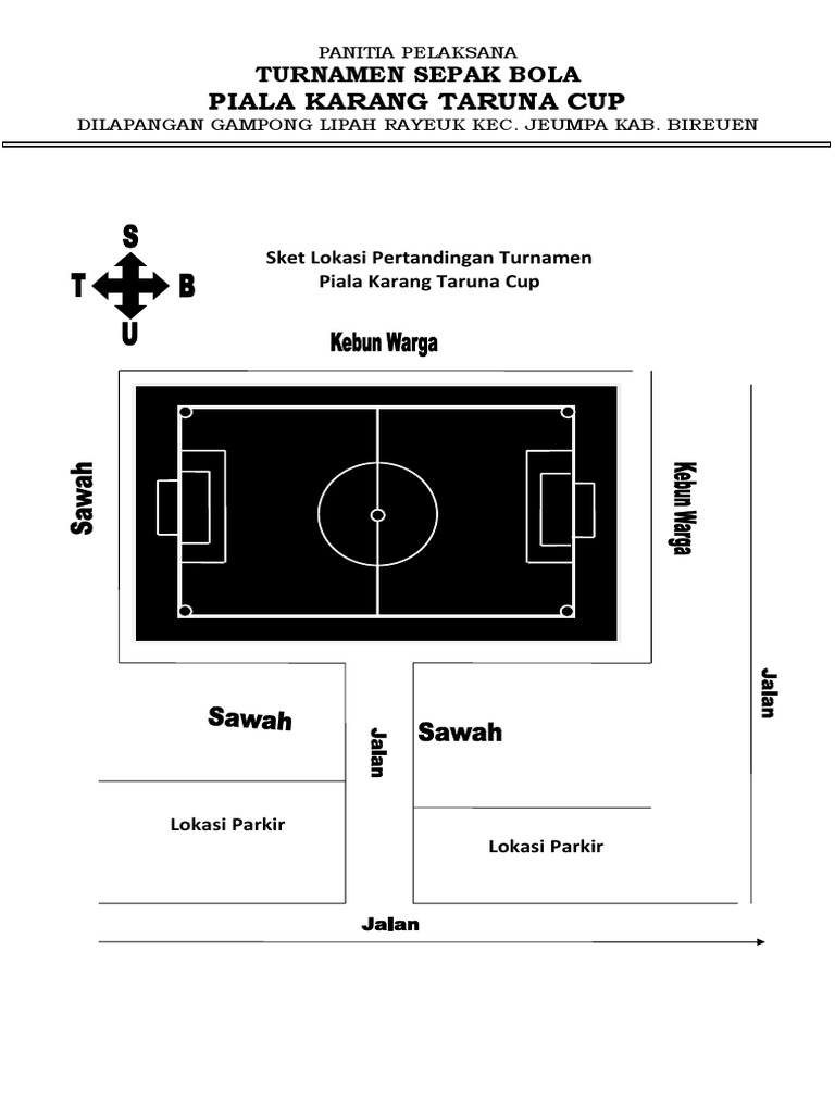 Panitia Pelaksana Turnamen Bola Kaki | PDF