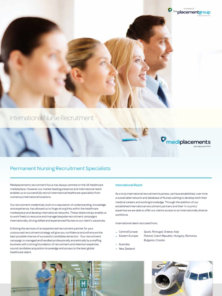 International Nurse Recruitment: A Member of | PDF | Recruitment | Nursing