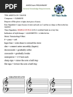Basic Tempo Markings Overview | PDF | Tempo | Classical Music