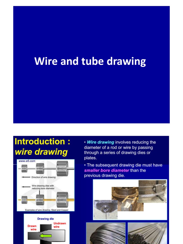 Wire Tube Drawing | PDF