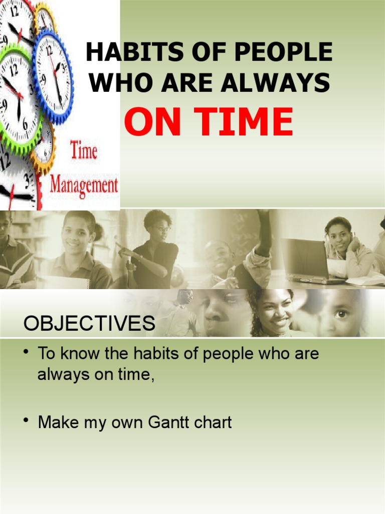 Timeliness Habits for Success | PDF | Self-Improvement