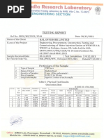 Drinking Water Test Report | PDF | Bacteria | Chemical Compounds