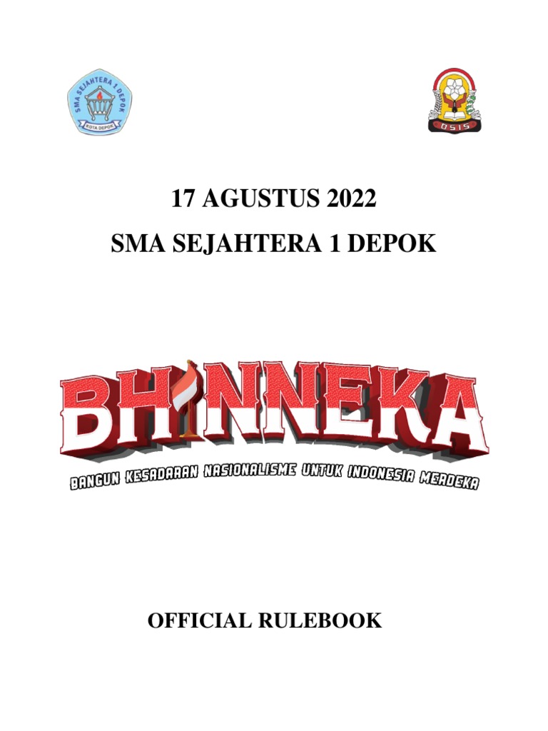 Official Rulebook Event 17 Agustus 2022 | PDF