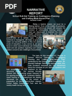 1st Quarter NSED - NARRATIVE REPORT - PAKU NATIONAL HIGH SCHOOL | PDF ...