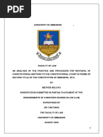 High Court Act of Zimbabwe Overview | PDF | Judge | Judgment (Law)