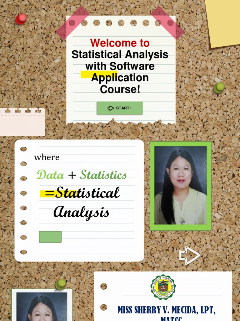 0 Statistic Course ORIENTATION | PDF | Statistics | Chi Squared ...