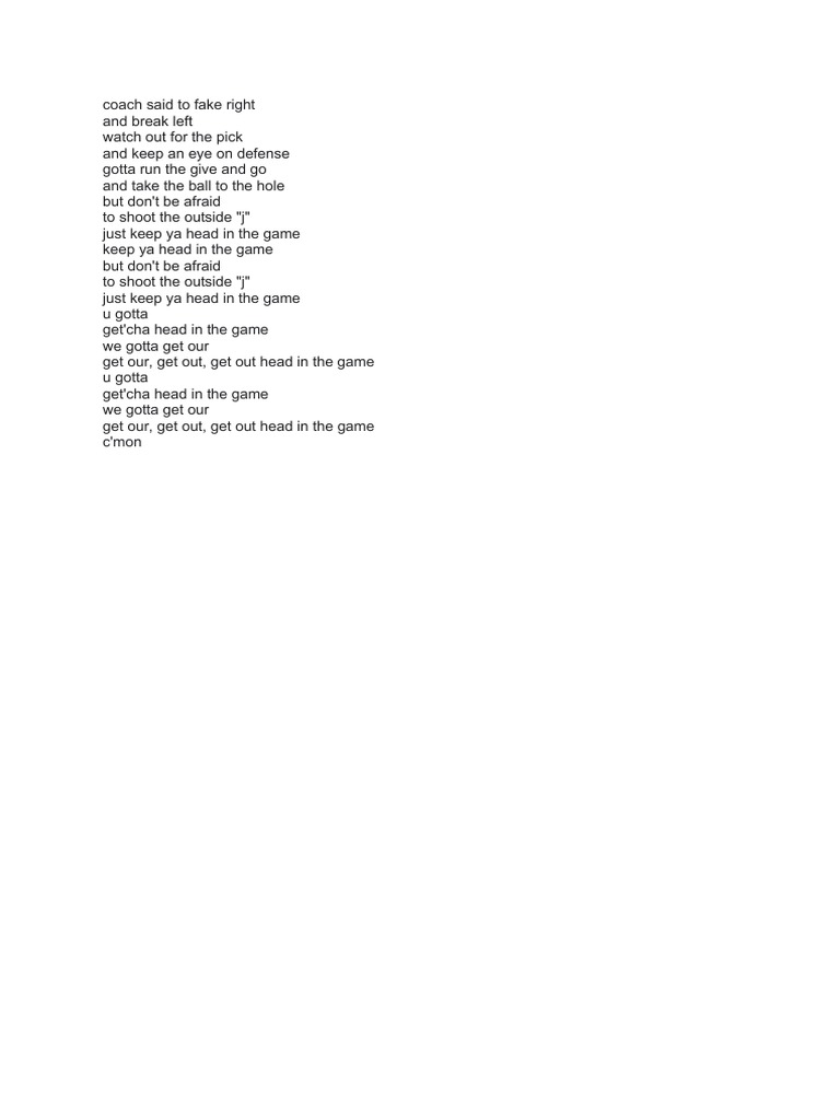 Getcha | PDF