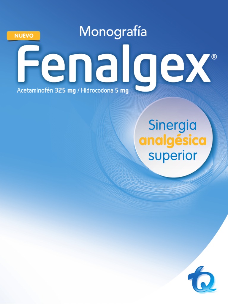 FENALGEX | PDF | Droga anti-inflamatoria libre de esteroides | Analgésico