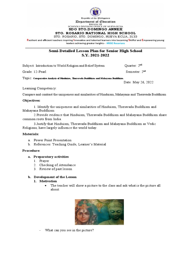 Hinduism and Buddhism Comparison | PDF | Bodhisattva | Mahayana