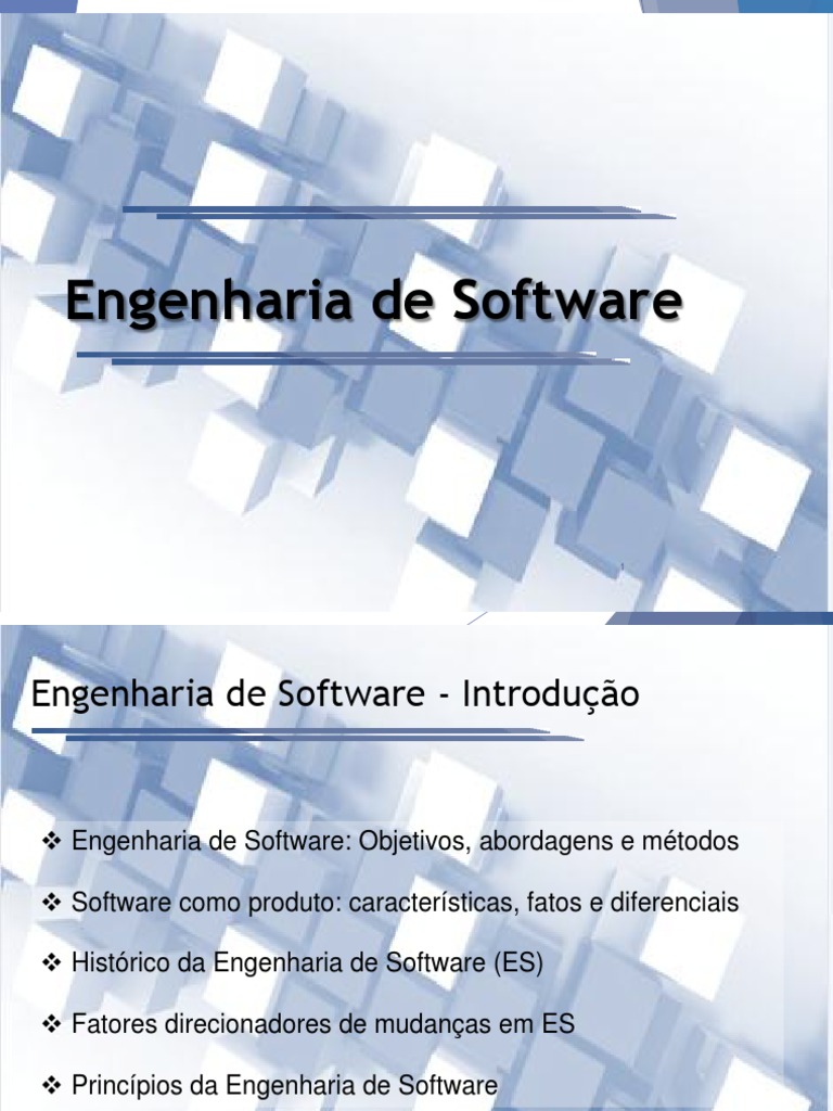 Aula 1-2 - Introduo A EngSoft | PDF | Engenharia de Software | Engenharia