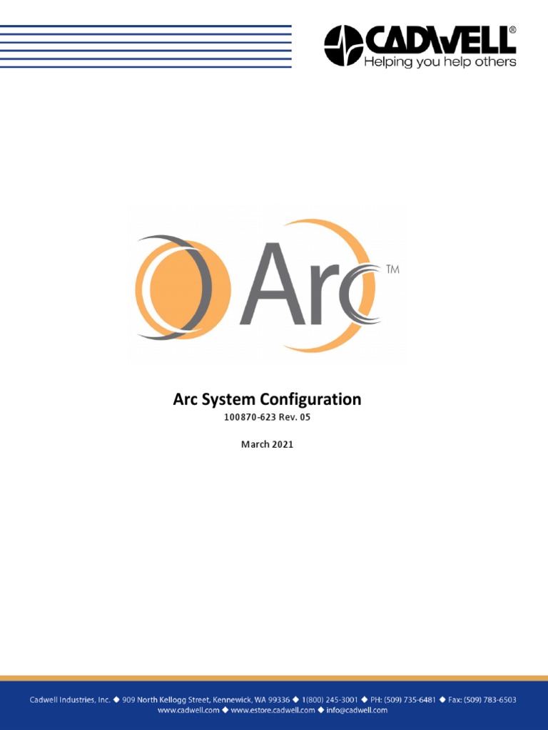 System Configuration ARC | PDF | Computer Network | Server (Computing)
