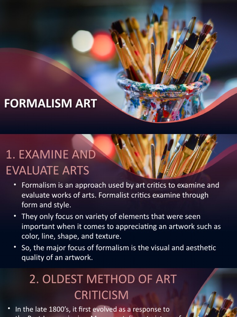 Ge7 Report Formalism Art | PDF | Composition (Visual Arts) | Perception