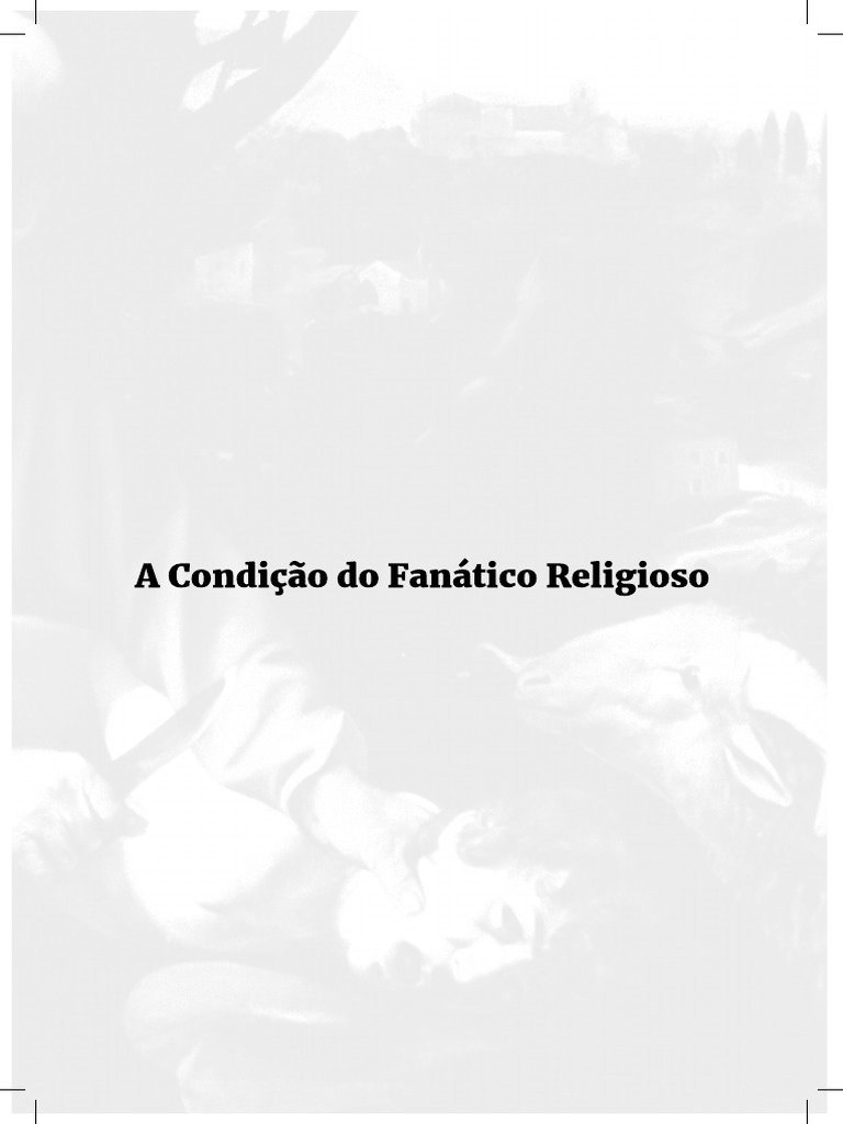 A Condição Do Fanático Religioso - DTP 2 | PDF | Abraão | Constituição