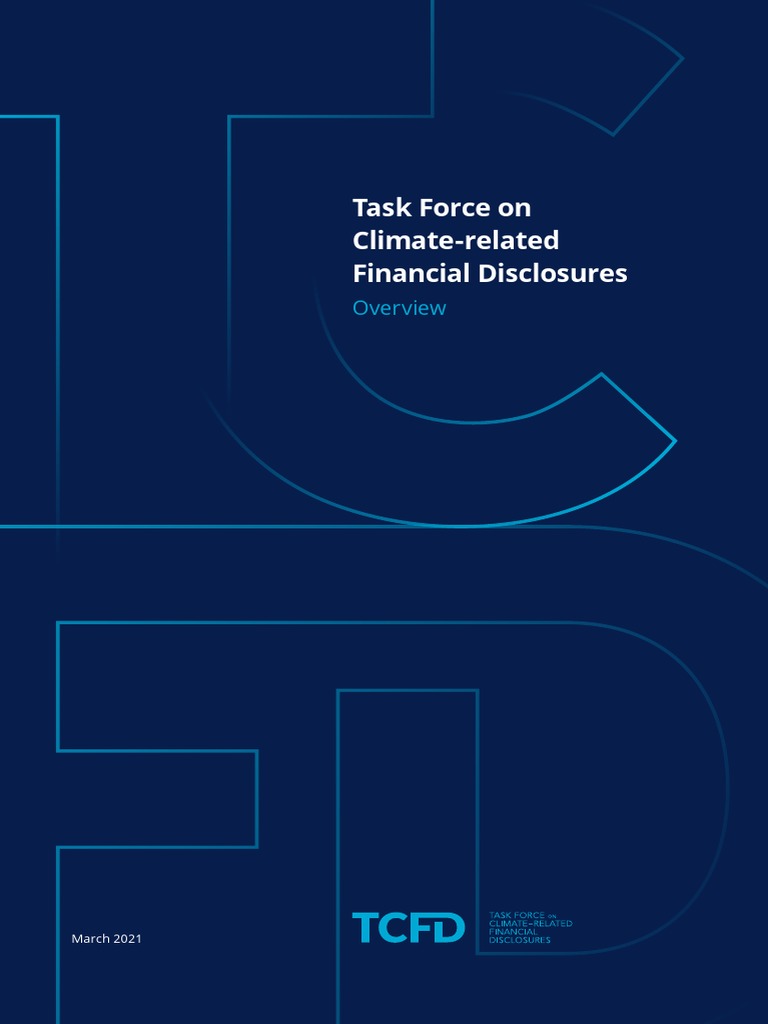 Task Force On Climate-Related Financial Disclosures: March 2021 | PDF ...