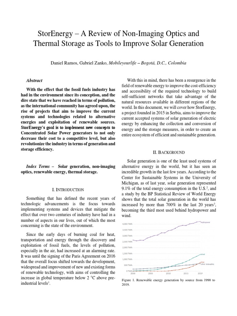 StorEnergy SciPaper V2-2 | PDF | Solar Power | Photovoltaics