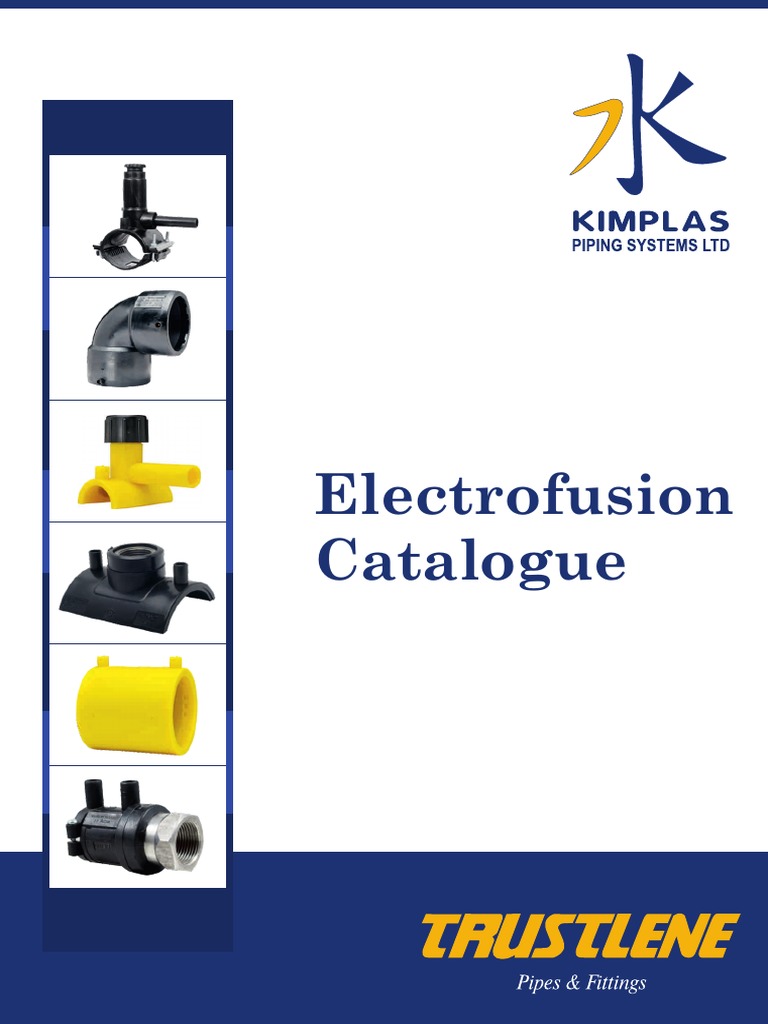 Kimplas Electrofusion Catalogue | PDF | Safety | Standardization