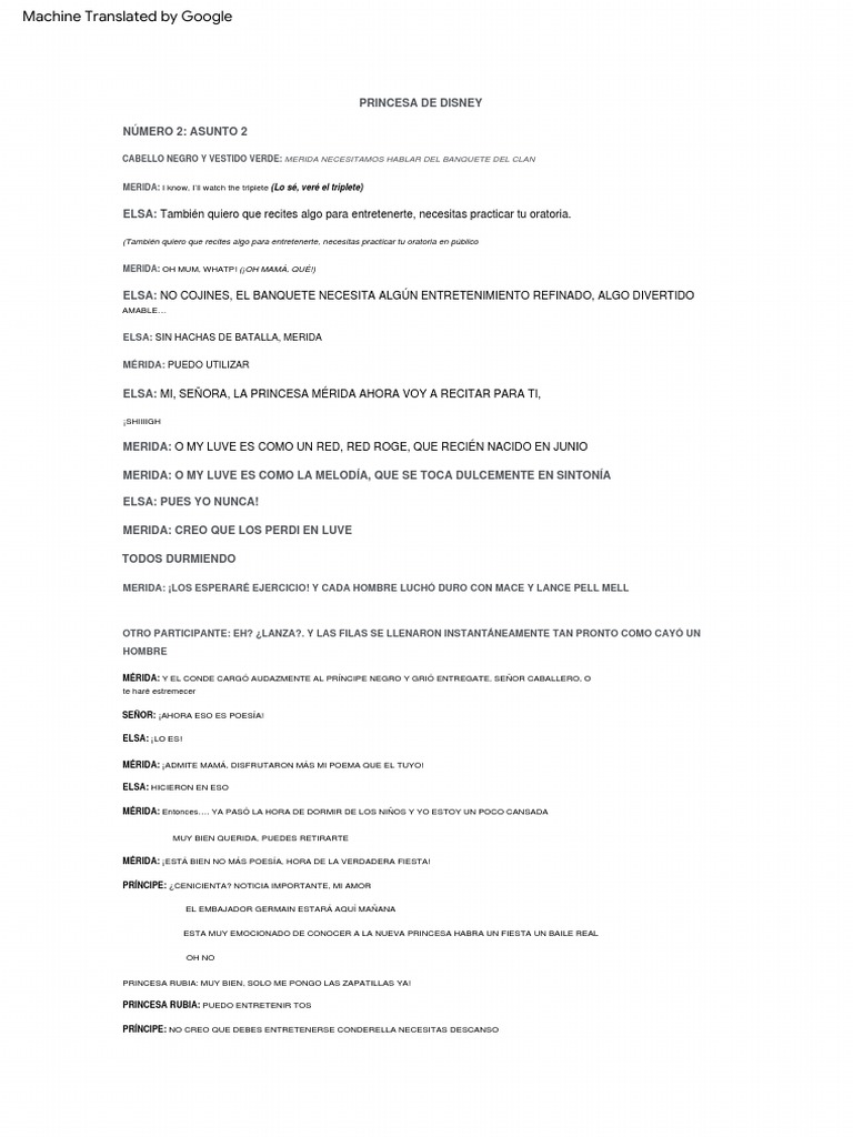 Disney Princess | PDF