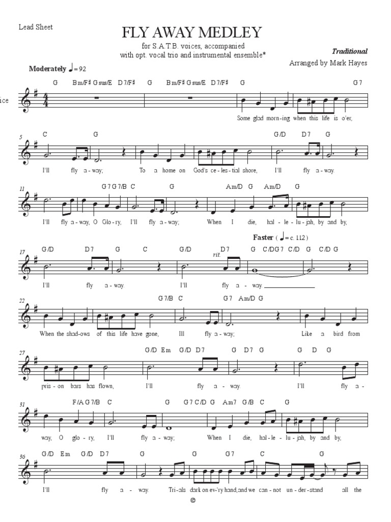 Lead Sheet Gospel | PDF