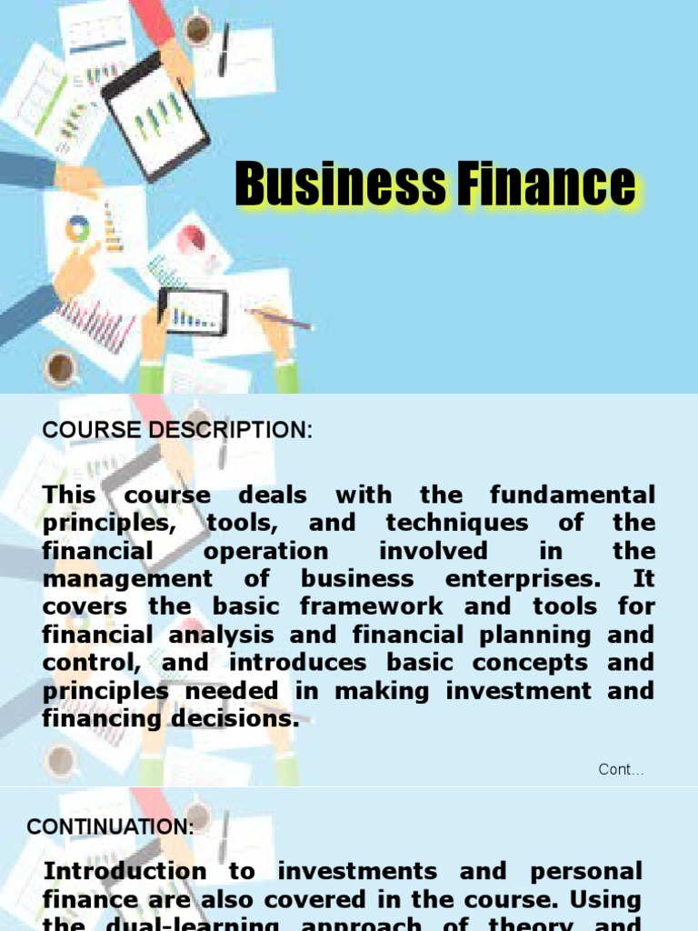 Business Finance Basics for Students | PDF | Bonds (Finance) | Discounting