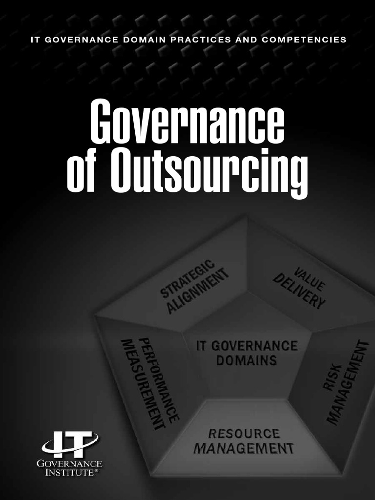 ISACA Governance of Outsourcing | PDF | Governance | Outsourcing
