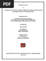 Project Report | PDF | Data Analysis | Business Intelligence