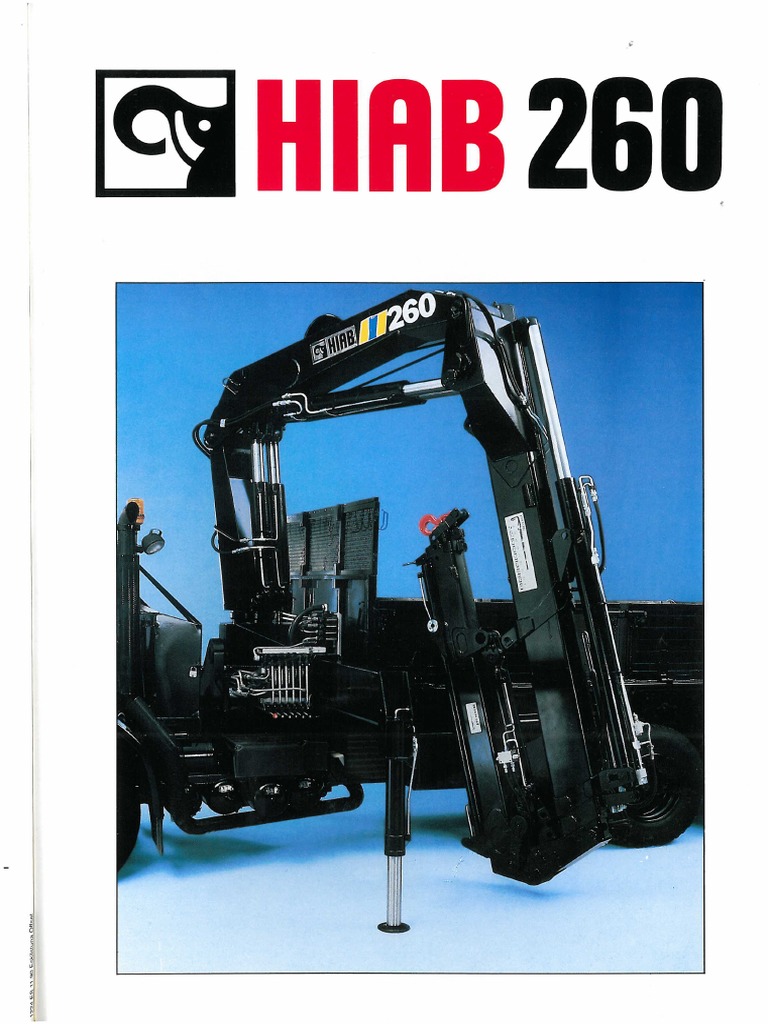 Datos Tecnicos HIAB 260 | PDF