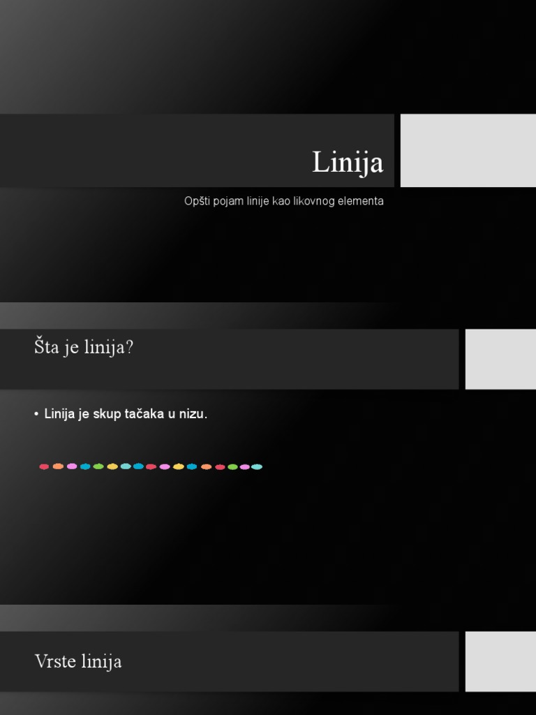Linija | PDF