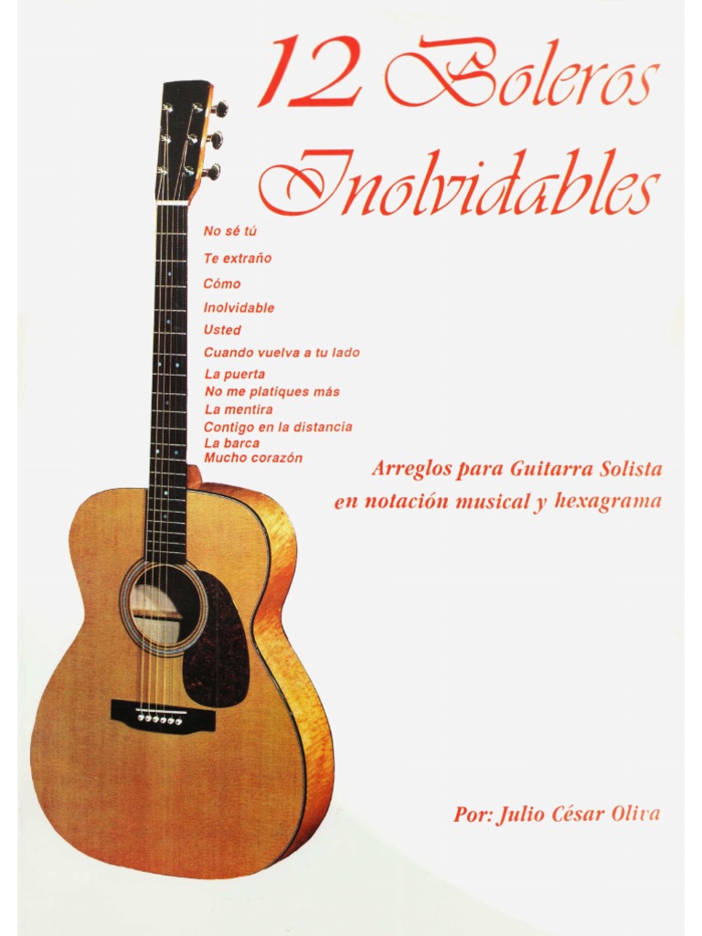 12 Boleros Inolvidables - 12-Boleros-Inoubliables | PDF