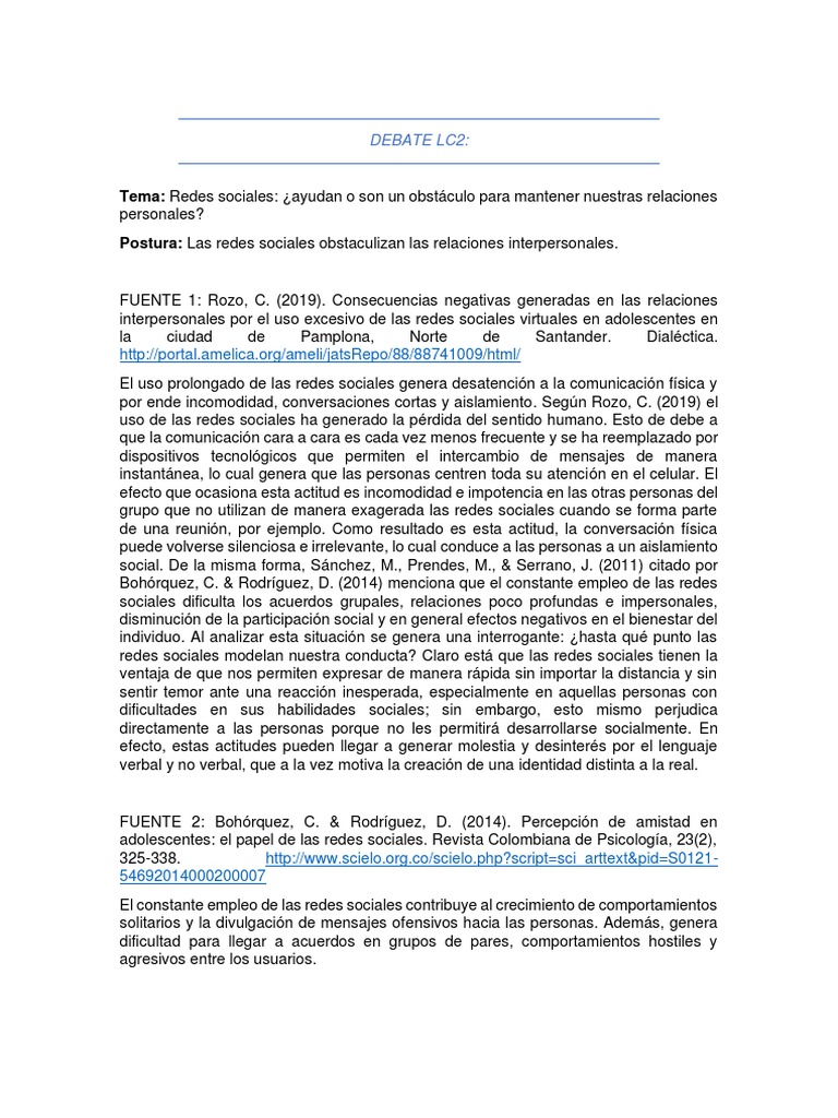 Fuentes Sobre Las Redes Sociales | Descargar gratis PDF | Servicio de ...