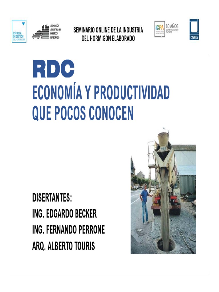 RDC 4 Completo - R02 | PDF | Hormigón | Cemento