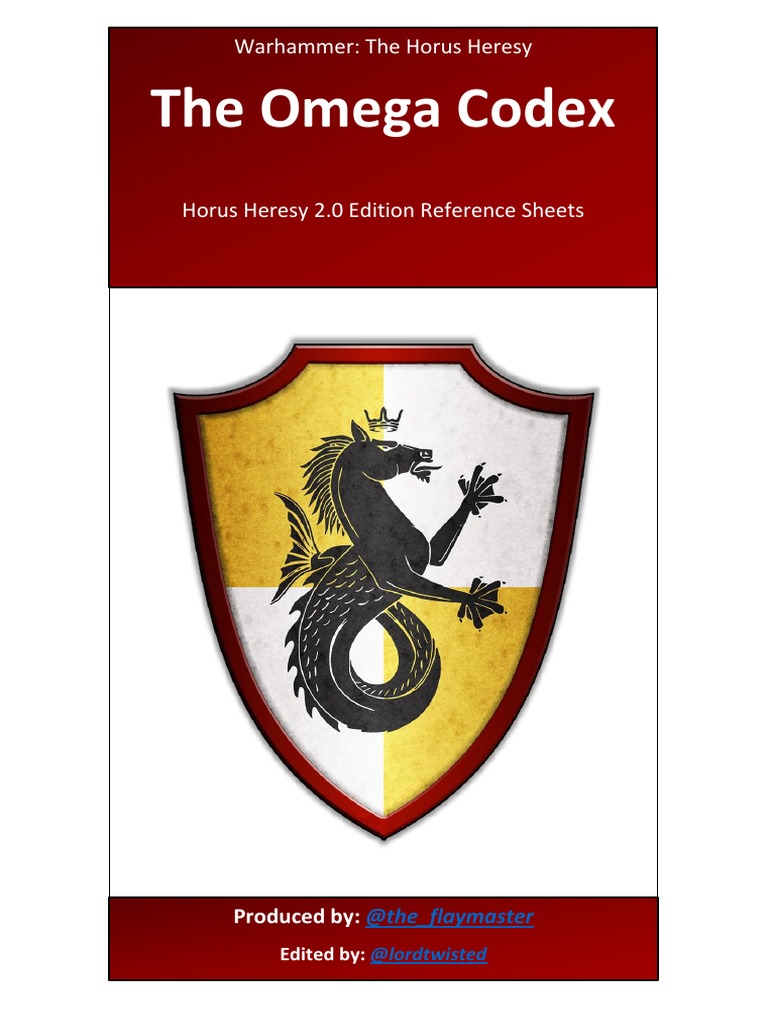 The Omega Codex: Warhammer: The Horus Heresy | PDF | Flanking Maneuver ...