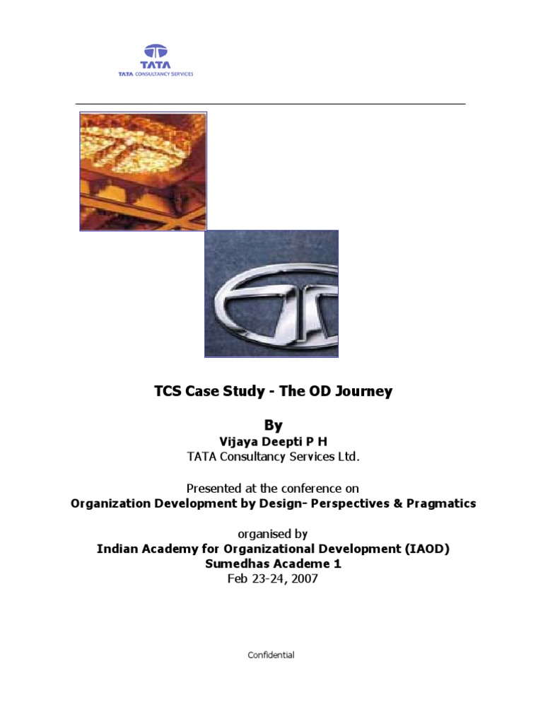 TCS Case Study-The OD Journey | PDF | Business