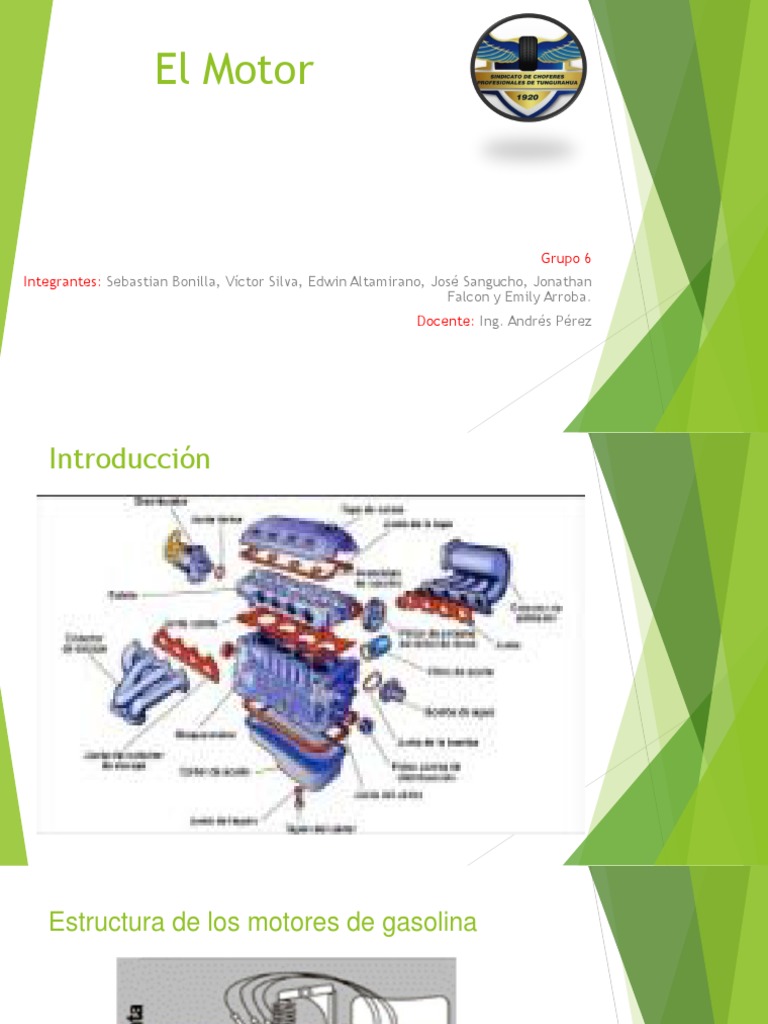 Partes del Motor de Combustión 4T | PDF