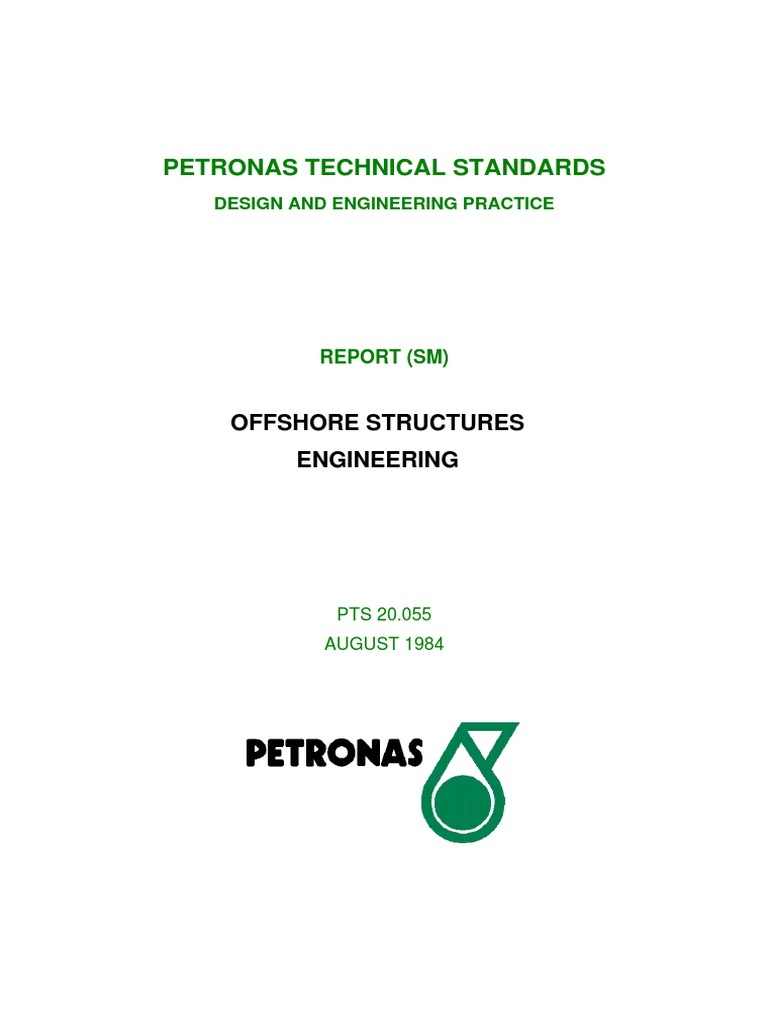 Petronas Technical Standards: Offshore Structures Engineering | PDF ...