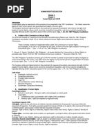 Human Rights Law Reviewer Commissioner Sarmiento | PDF | Natural And ...